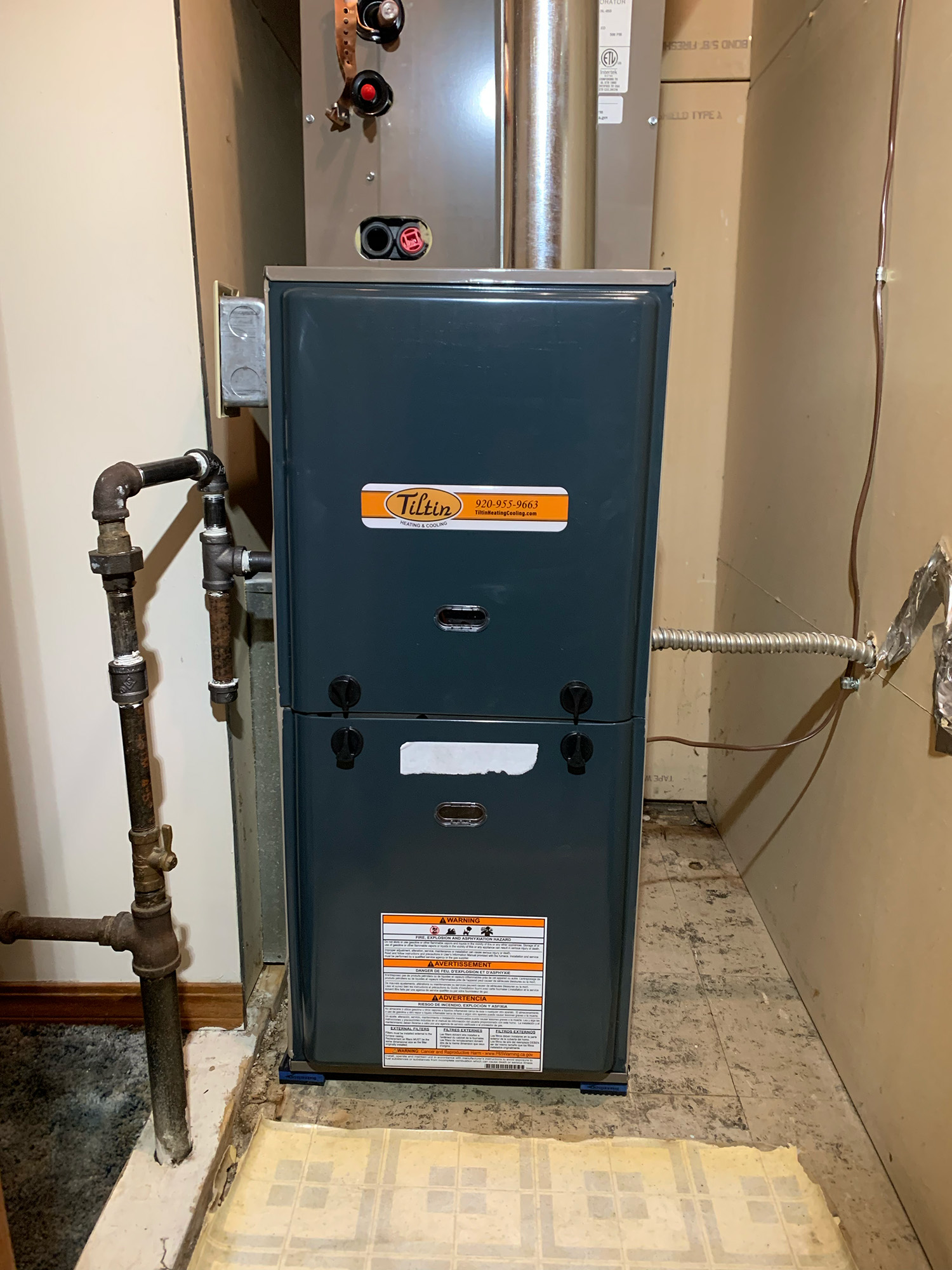 Furnace Installation - Tiltin Heating & Cooling